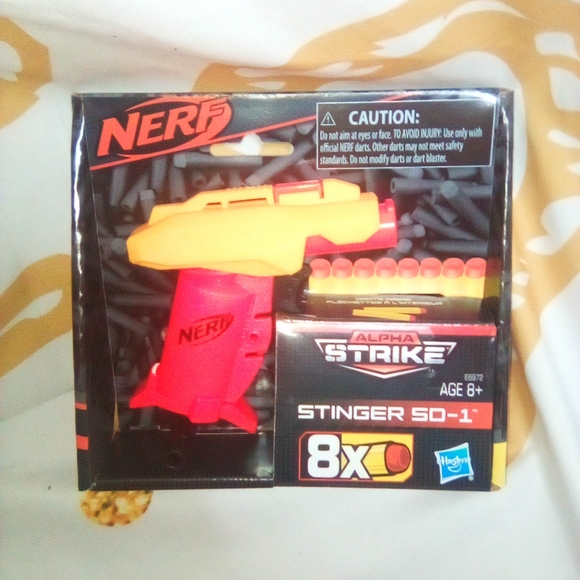 Nerf | Toys | Nerf Alpha Strike Stinger Sd Red And Yellow Blaster ...